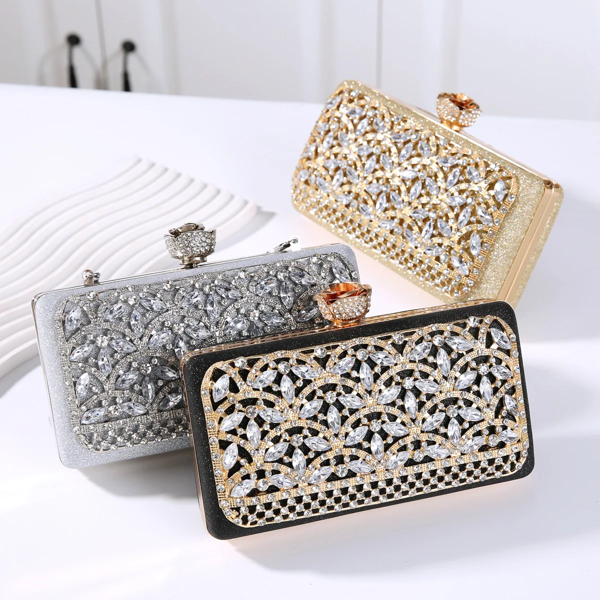 Diamond-Evening-Bag-For-Women-Luxury-Crystal-Rhinestone-Clutch-Bags ...