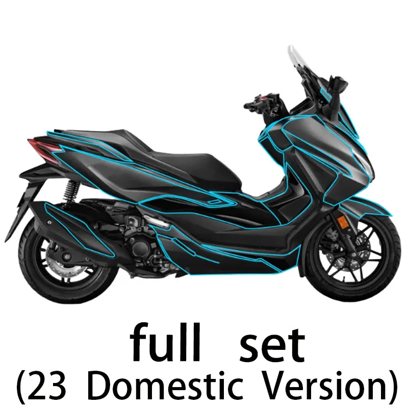 FOR-21-22-NSS350-decal-Invisible-clothing-Fuel-tank-film-motorcycle ...