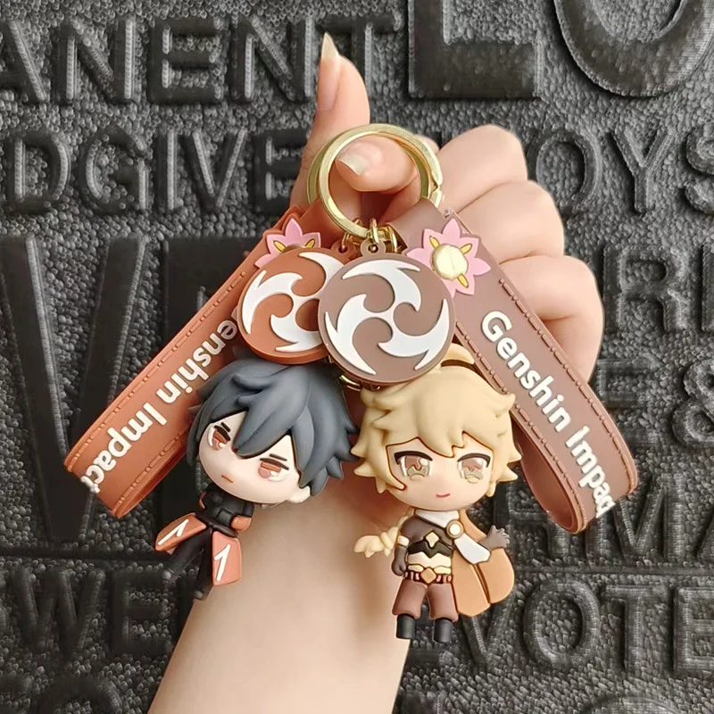 Creative-Genshin-Impact-handmade-key-chain-around-cute-game-character ...