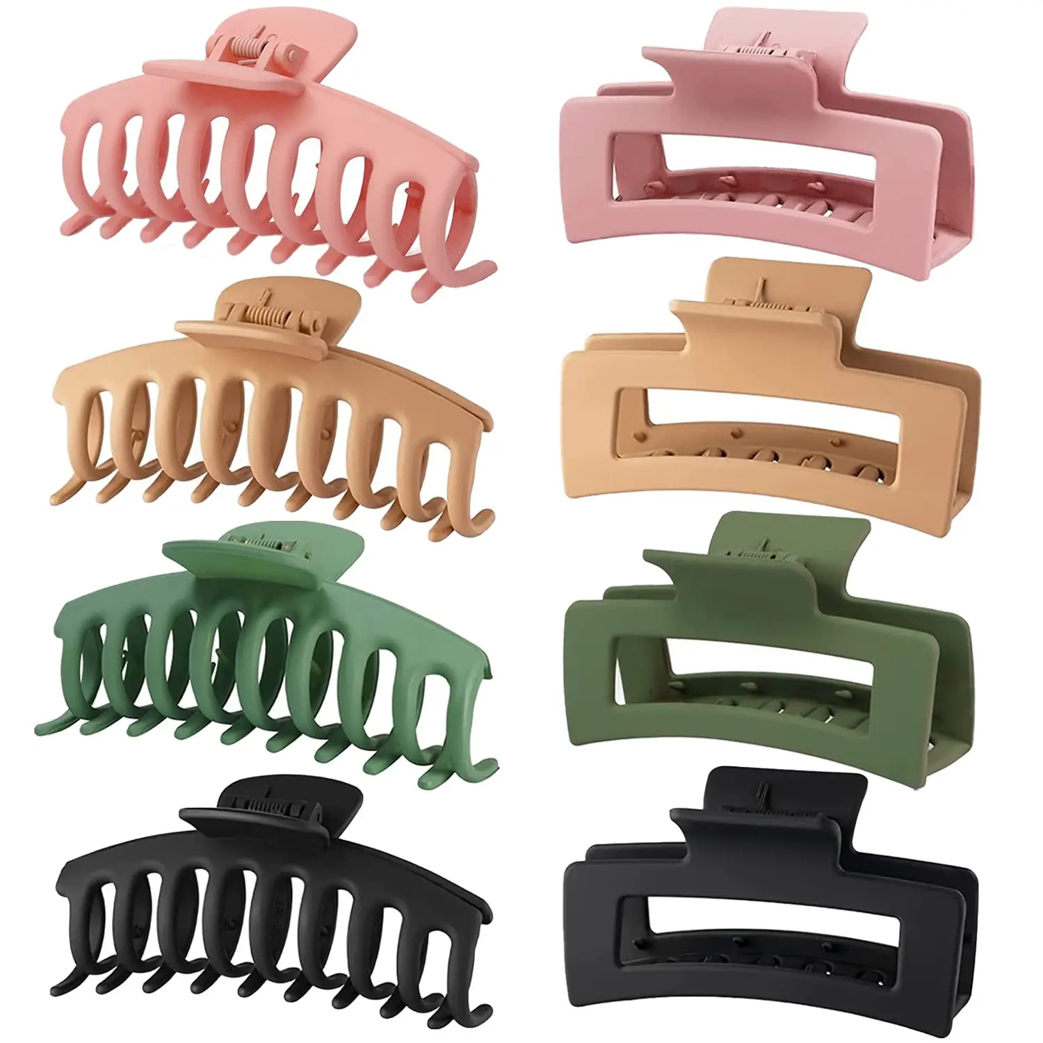 Lot Large Hair Claws Clips | Big Claw Hair Clip Lot | Large Clips Hair ...