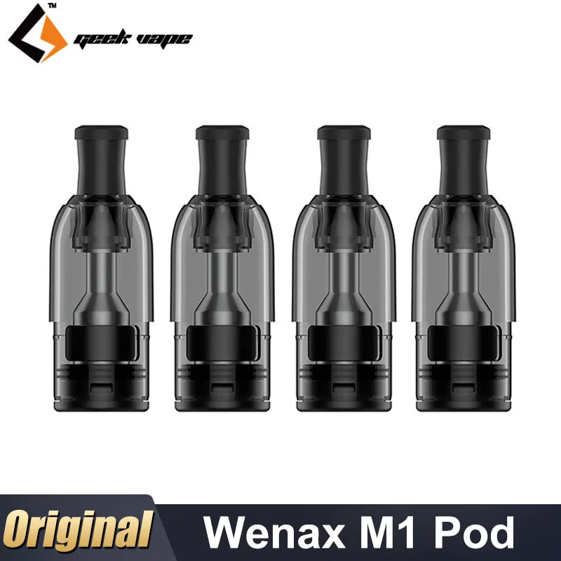 Original-GeekVape-Wenax-M1-Pod-Cartridge-Vape-2ml-0-8-1-2ohm-Coil-for ...