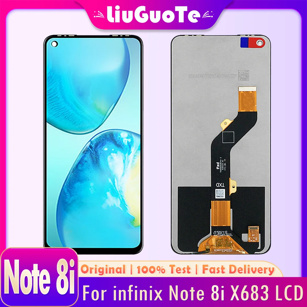 Pantalla LCD táctil para Infinix Note 8i X683 X683B, montaje de ...