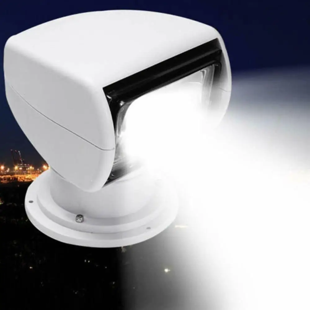 Marine-Searchlight-Remote-Control-Boat-Spot-Light-Jabsco-Xylem-100000CP ...