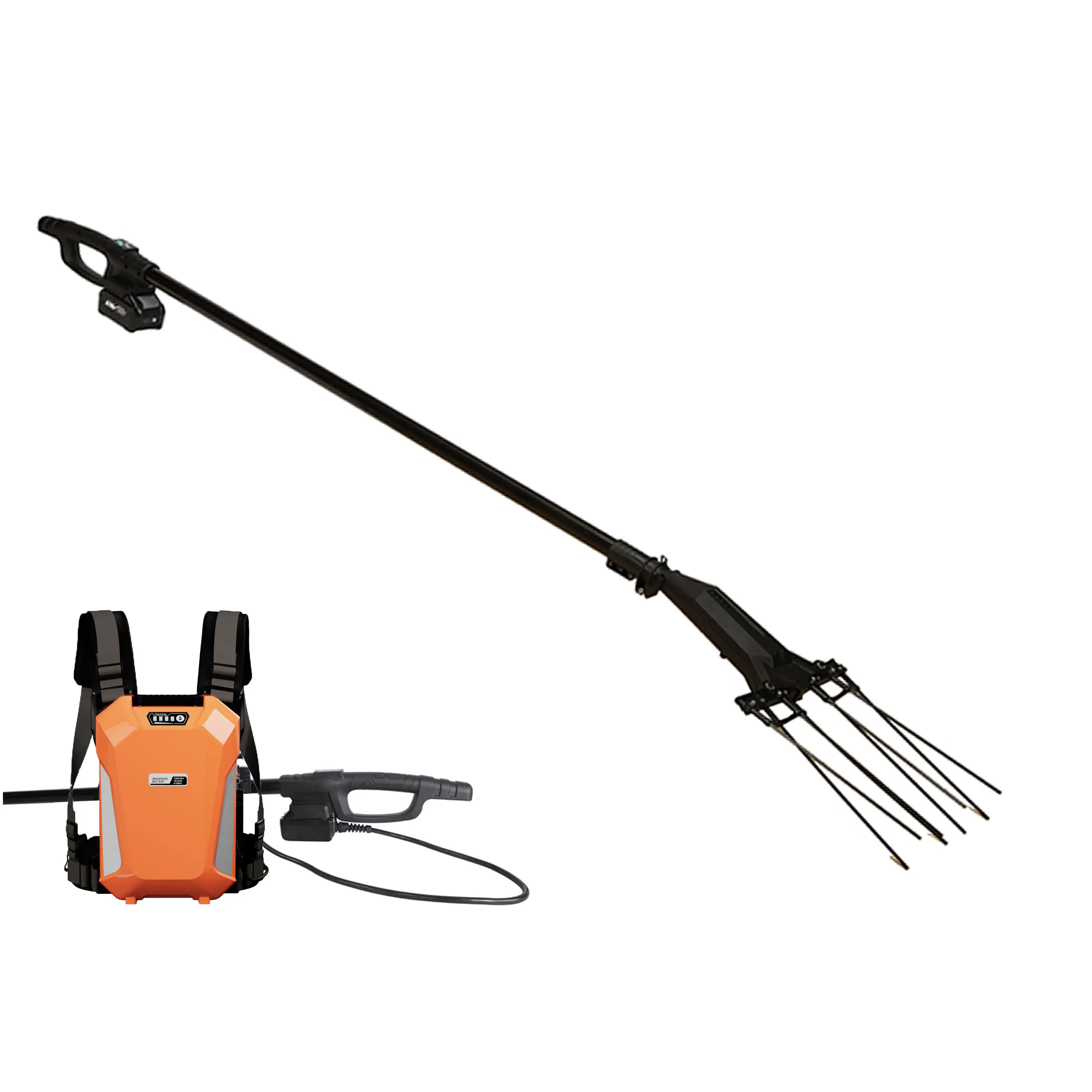 Electric Olive Nuts Shaker 36V Electric Picker Machine Olive Picking ...