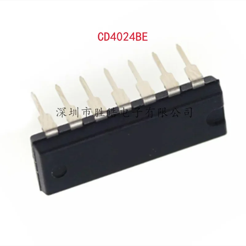 (10 ชิ้น) ใหม่ CD4024BE CD4024 4024BE Binary Counter ชิปตรงไปยัง DIP-14 ...