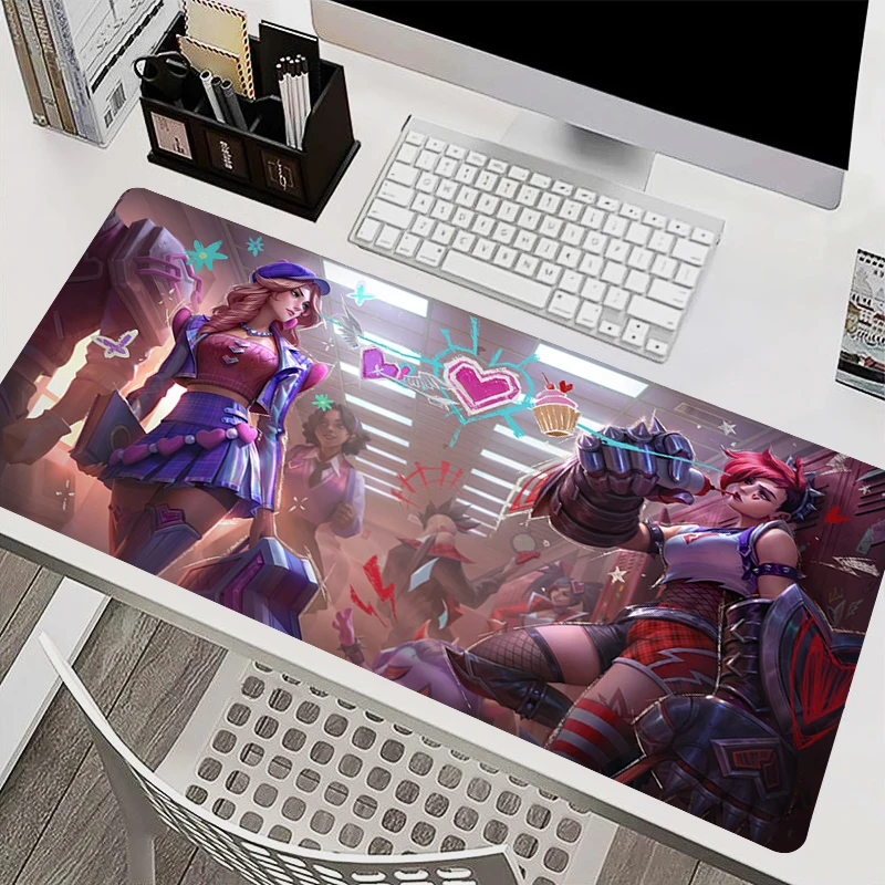 League-of-Legends-Caitlyn-Mouse-Pad-para-Laptop-HD-Desktop-Mat-Acess ...