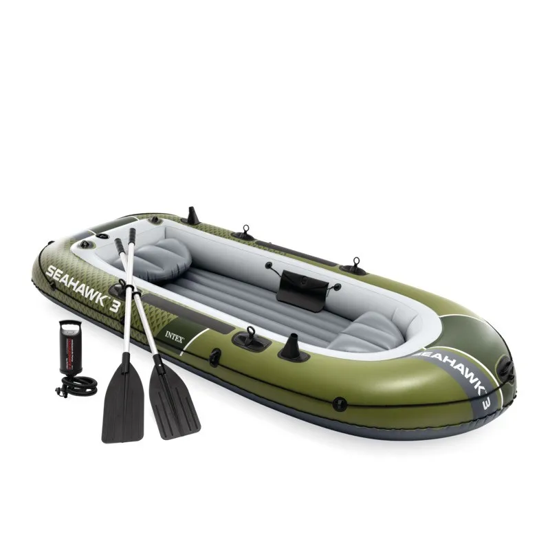 Kayak Original Intex 66333 SEAHAWK 3, Juego de Bote, Canoa de Goma ...