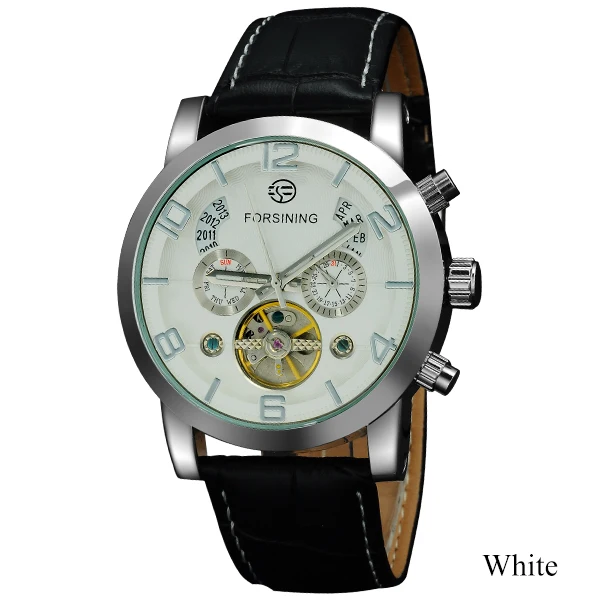 FORSINING Luxury Mechanical Watch Men Business Tourbillon Automatic ...