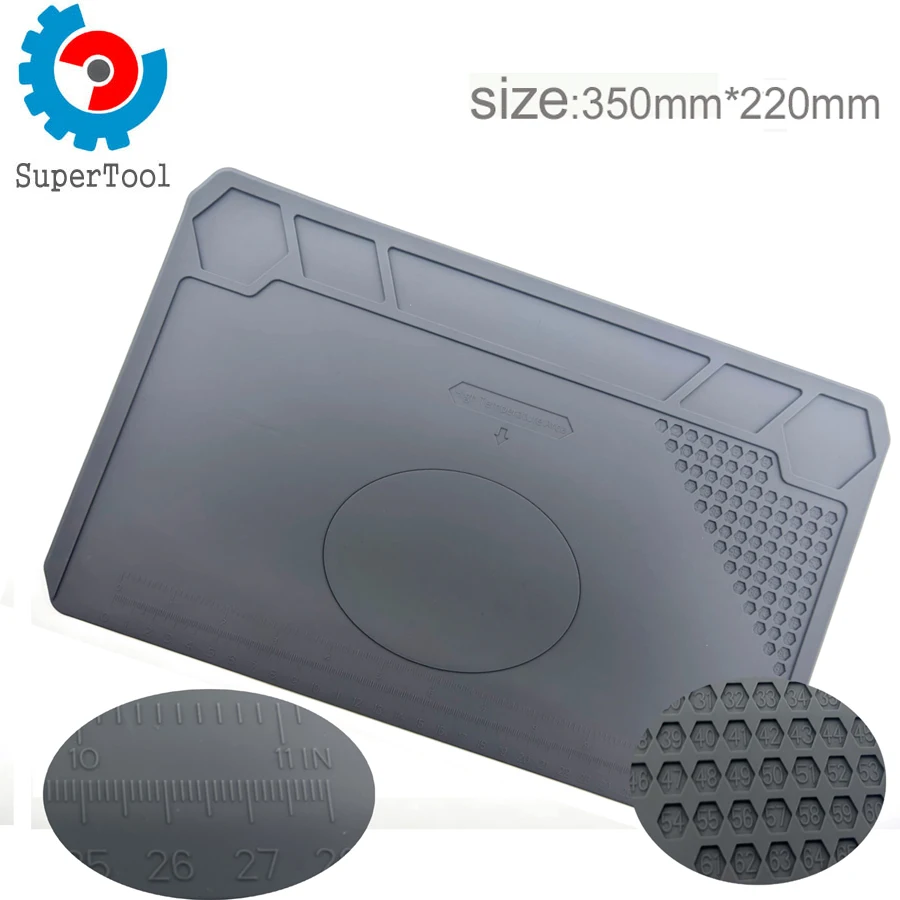 Heat Insulation Soldering Pad Heat Gun Soldering Station Repair Desk ...