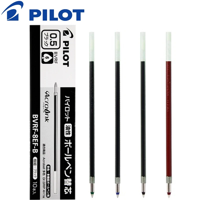 9-Pieces-Pilot-Acro-Ink-Ballpoint-Multi-Pen-Refill-4pcs-lot-0-7-Mm-0 ...
