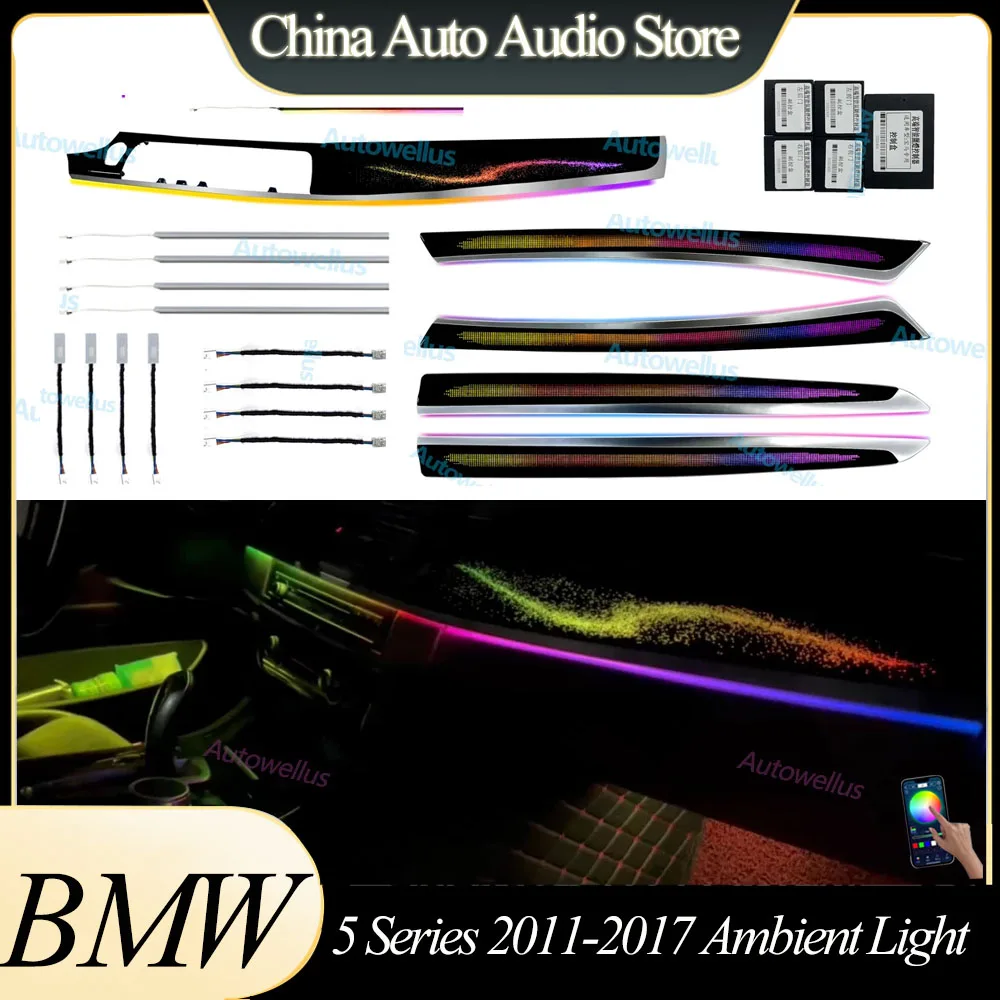 Ambient-light-For-BMW-5-Series-520LI-523LI-2011-17-Car-Neon-Interior ...
