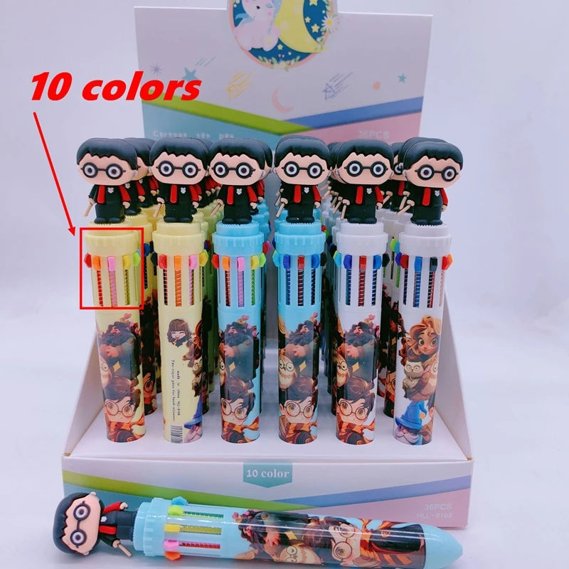 Harry-Potter-Magic-Ballpoint-Pen-Hermione-Hedwig-Papelaria-Estudo ...