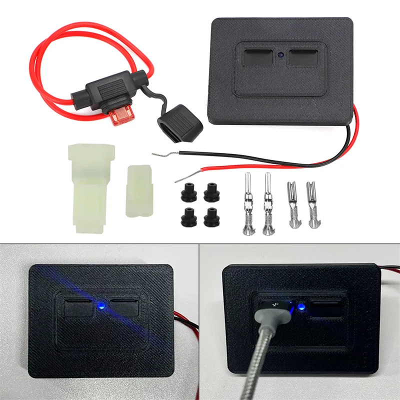 For-1990-1996-C4-Chevrolet-Corvette-Dual-USB-Charging-Center-Console ...