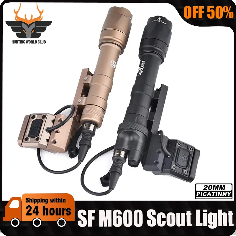 Surefir Airsoft M600 M600C M600B SF M300 Flashlight 600 Lumens Metal ...