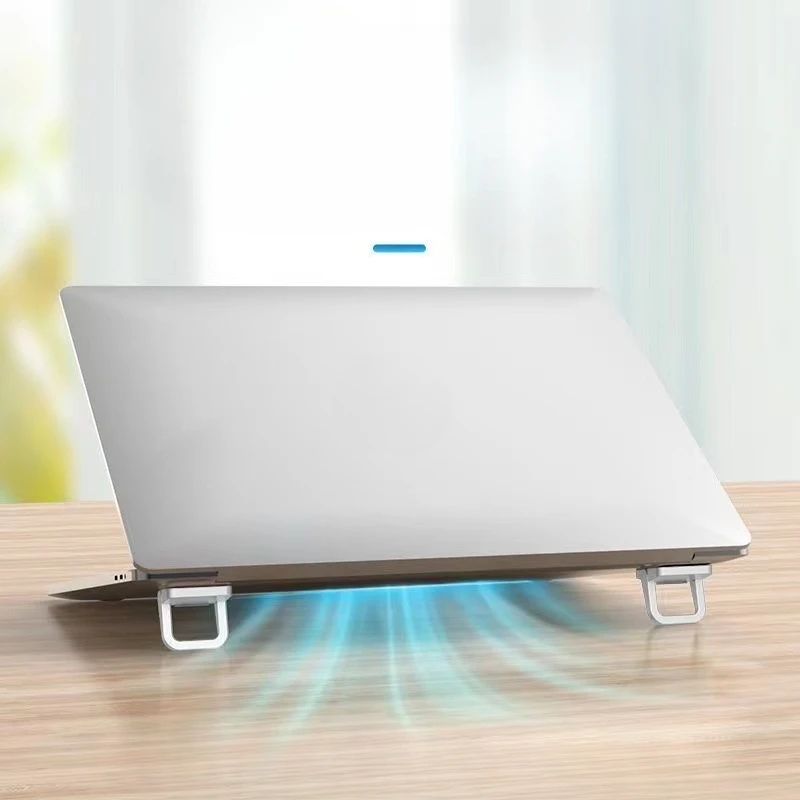 2pcs-Set-Laptop-Stand-for-Computer-Keyboard-Stand-Riser-Aluminum-Mini ...