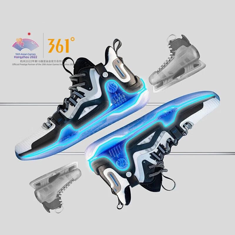 361 Degrees Ag1 Aaron Gordon Men Basketball Shoes Shock Absorption Wear ...