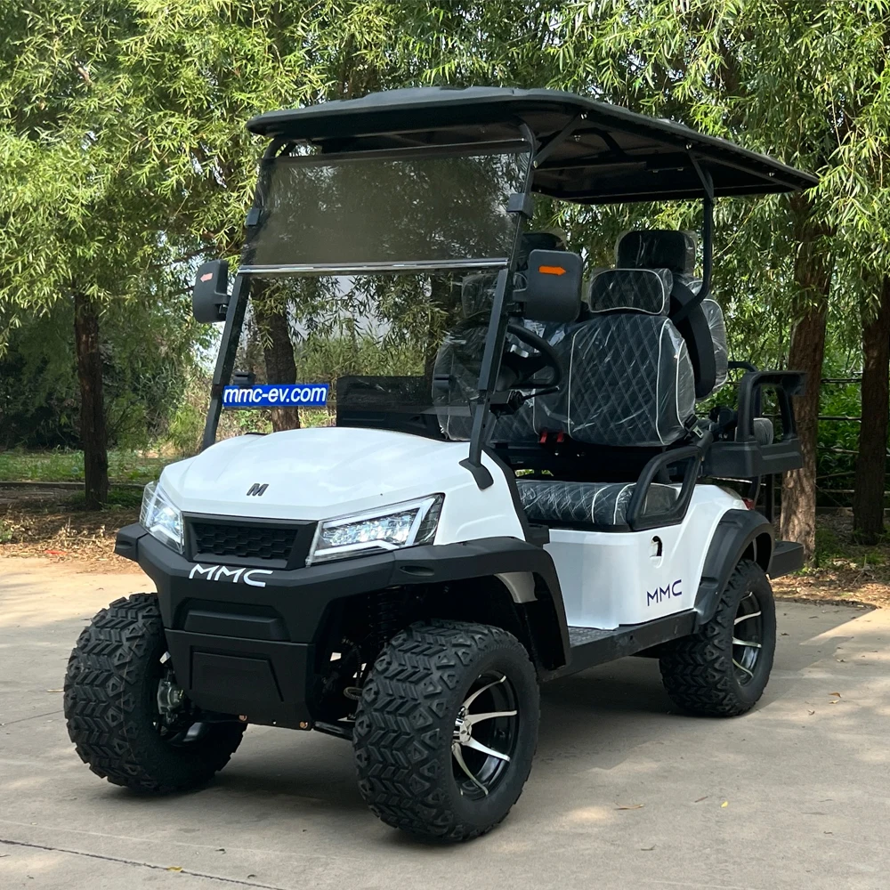 Street-Legal-White-Club-Car-Lifted-2-Passenger-Brand-New-Powerful-4 ...