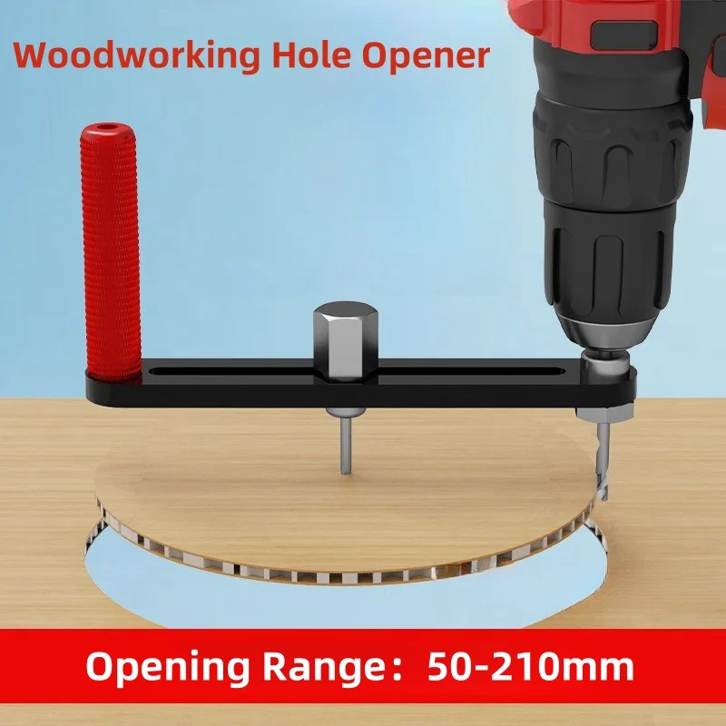 Compass Circle Cutter Round Cutting Tool with Milling Cutter Adjustable ...