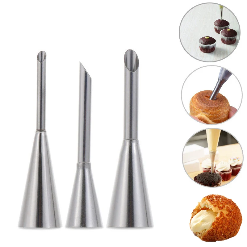 데코레이션팁 짤주머니 깍지 모양팁 케익장식 스테인리스 스틸 파이핑 백 컵케이크 팁 퍼프 크림 티몬