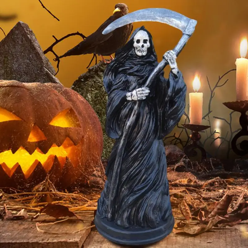 Estatua-de-Santa-Muerte-de-arte-aterrador-decoraci-n-religiosa-de-pie ...
