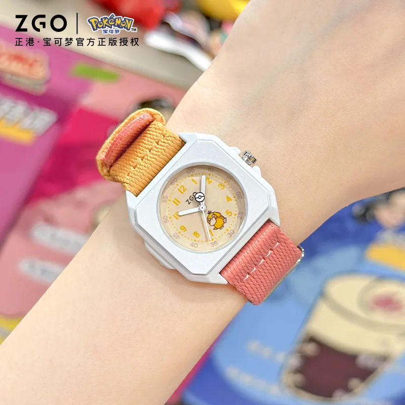 Zgo-Pokemon-Smart-Watch-Pikachu-Psyduck-Watch-Anime-Cartoon-Waterproof ...