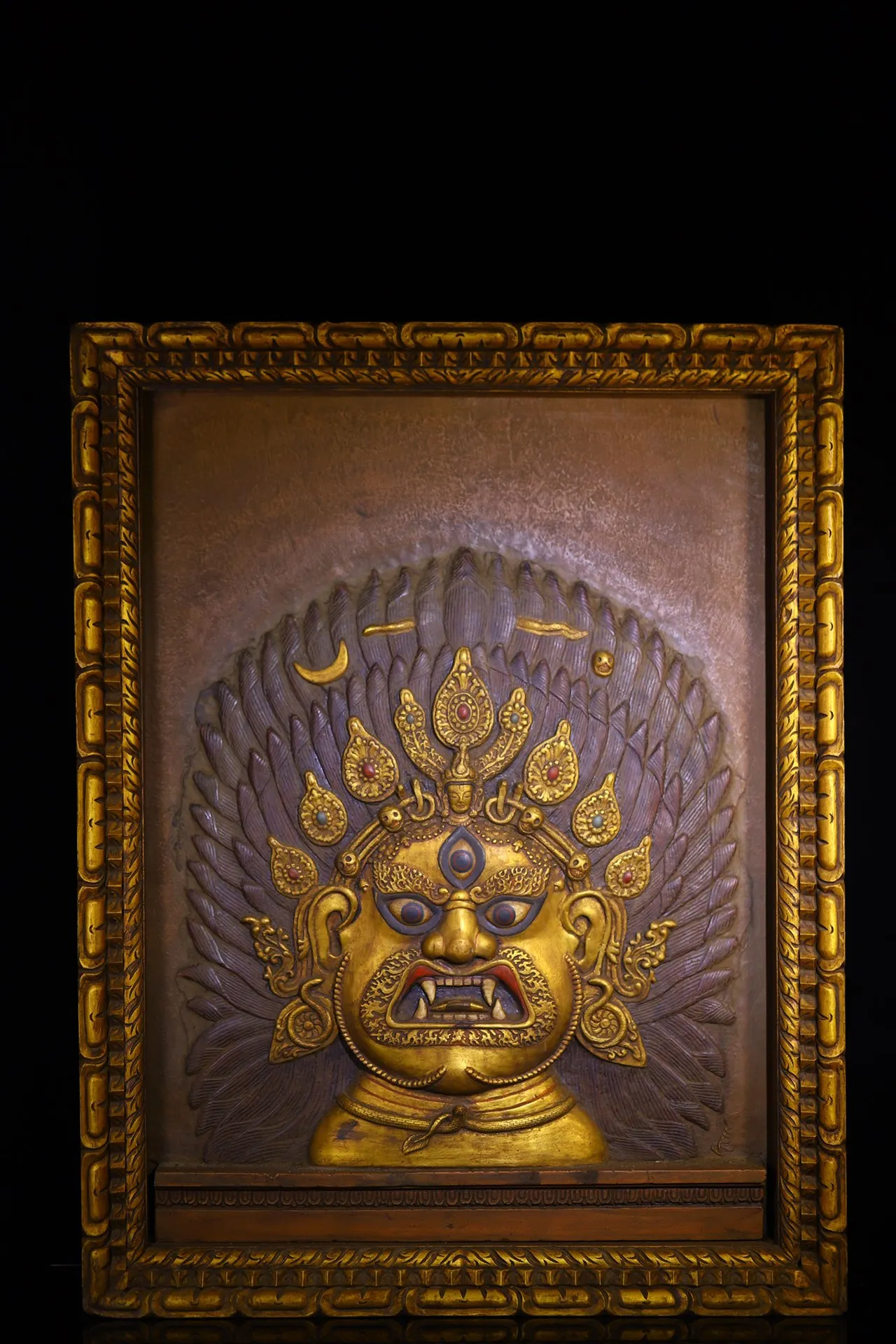 26-Tibetan-Temple-Collection-Old-Bodhi-Root-Gem-Outline-in-gold ...