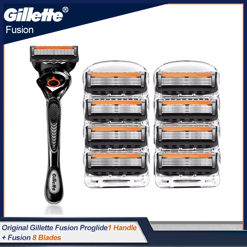 Gillette-Fusion-5-Proglide-Razor-Man-Safty-Manual-Shaver-Beard ...
