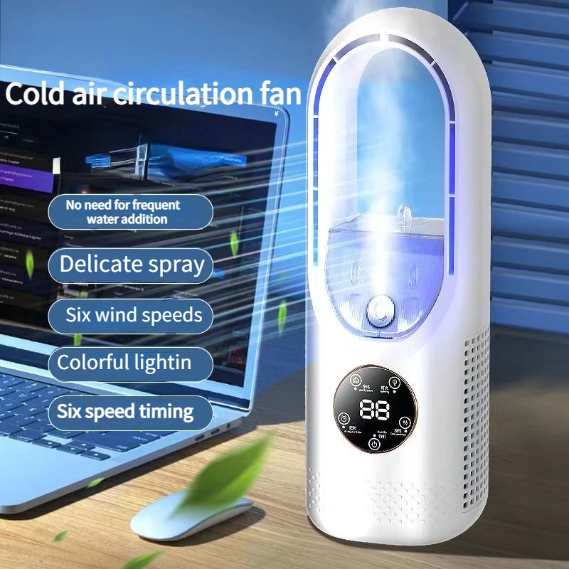 Portable-mini-air-conditioner-USB-air-cooler-bladeless-electric-fan-6 ...