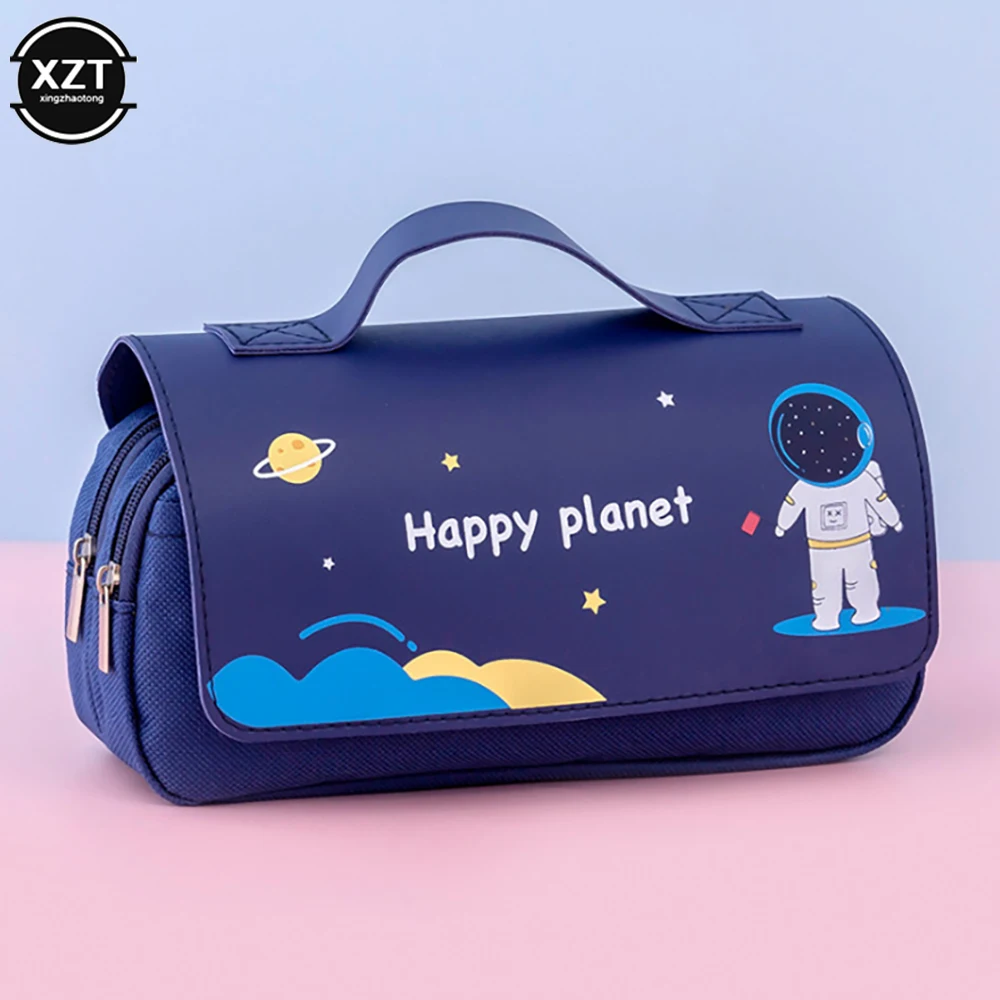 Space-astronaut-portable-pencil-case-cute-cartoon-kids-stationery-bag ...
