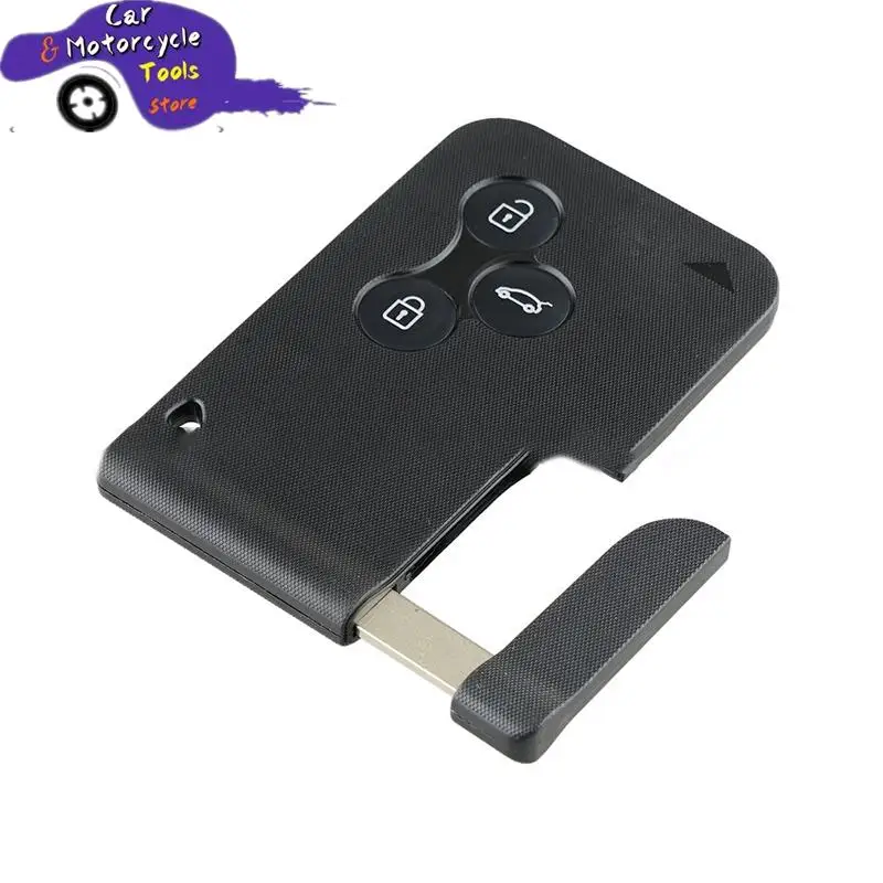 New Replacement 3 Buttons Smart Card Car Key Shell For Renault Megane 2 ...