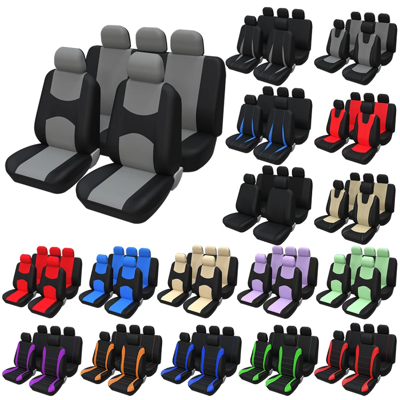 Car-Seat-Covers-Universal-Polyester-Car-Seat-Cover-Set-Fit-Most-Car ...