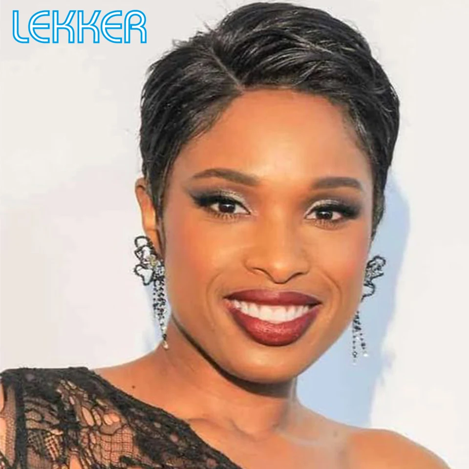 Lekker-Wear-to-go-Short-Pixie-Cut-Part-Lace-Front-Human-Hair-Wigs-For ...