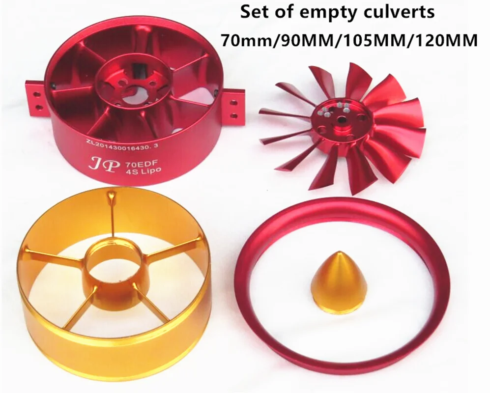 JP-70mm-Ducted-Fan-EDF-Jet-12-Blades-4s-6sJP-metal-culvert-70mm-90mm ...