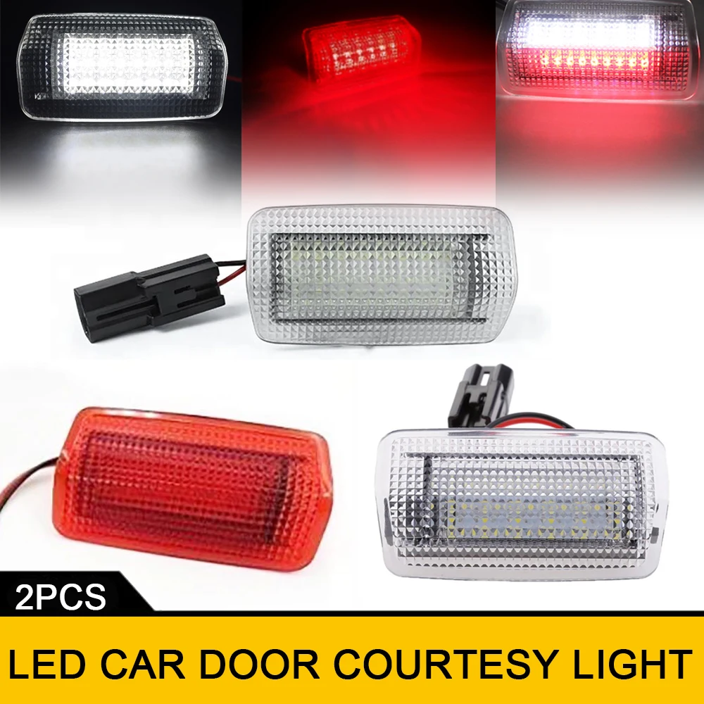 2x-Car-LED-Door-Courtesy-Lights-for-Toyota-4Runner-Hilux-Surf-Aurion ...