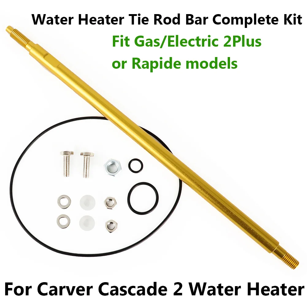 For Carver Cascade 2 Water Heater Tie Rod Bar Complete Kit 12mm Thread ...