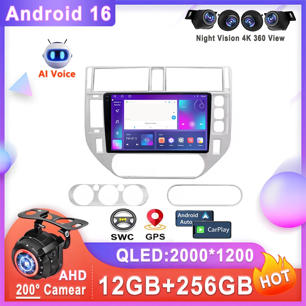 Car Radio Android 16 For Ford Kuga MK1 2008 - 2012 Car Multimedia ...