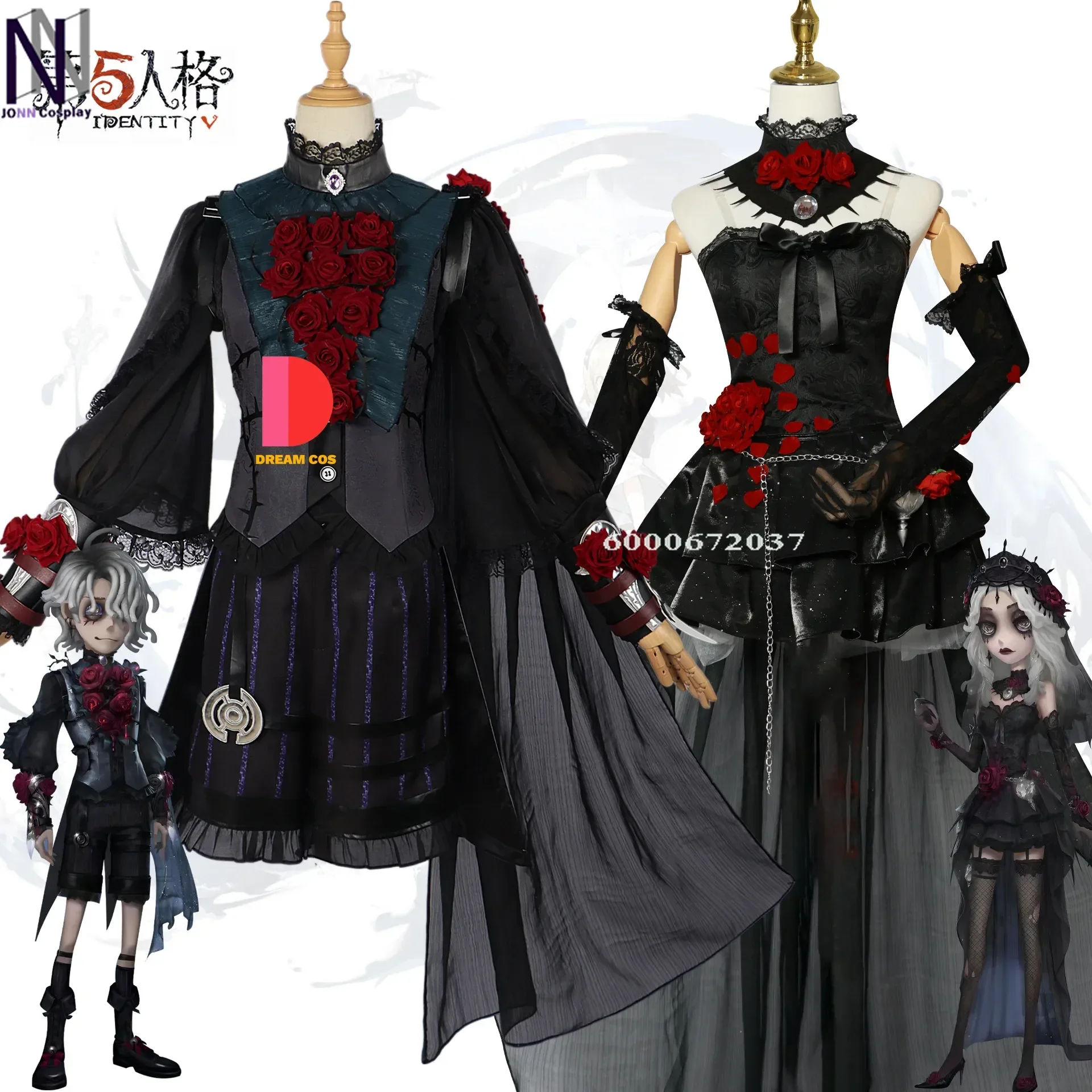Identity V Game Psychologist Ada Mesmer Luminary Emile Cosplay Costume ...