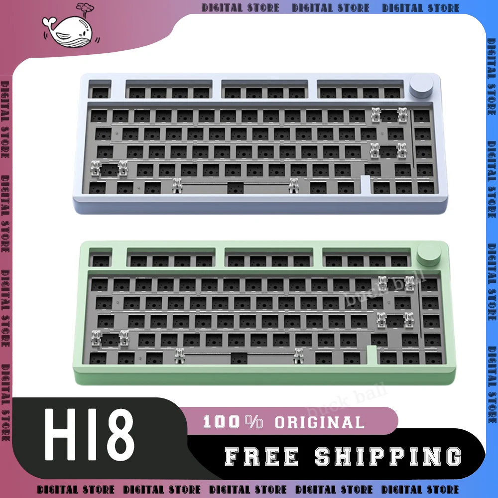 Leobog-Hi8-Mechanical-Keyboard-Kit-3mode-2-4G-Wireless-Bluetooth ...