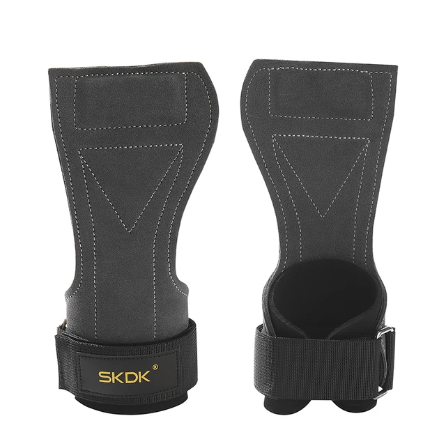 SKDK Gym Grips Palm Guards Cowhide Palm Protector Weightlifting ...