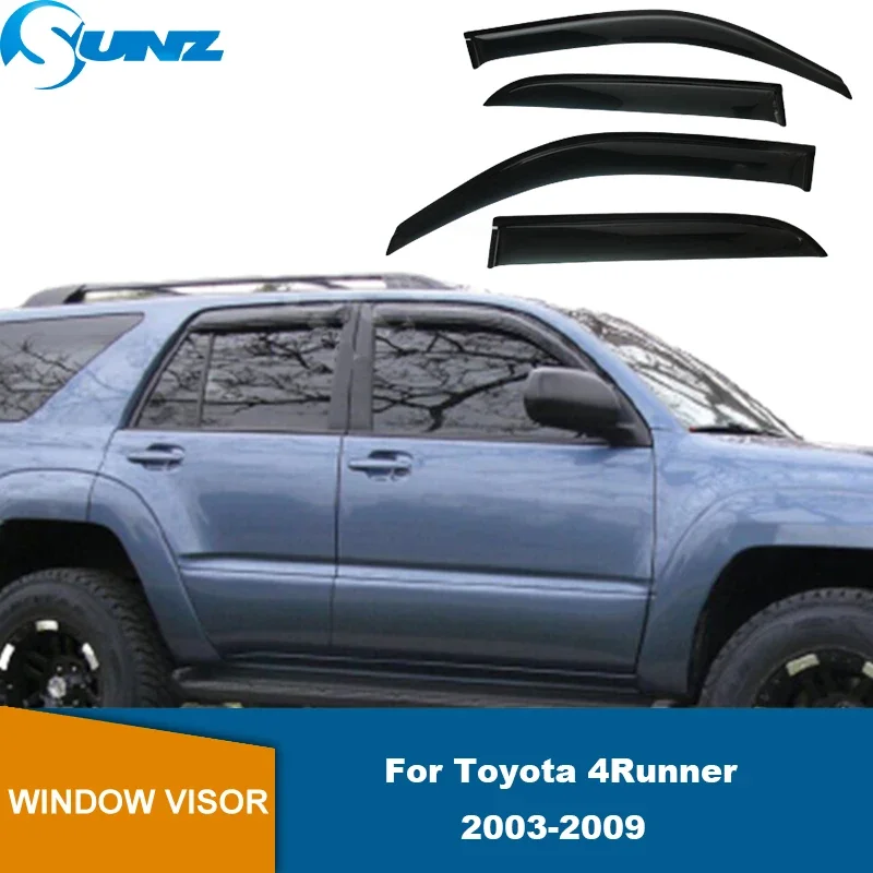 Side-Window-Visor-For-Toyota-4Runner-2003-2004-2005-2006-2007-2008-2009 ...