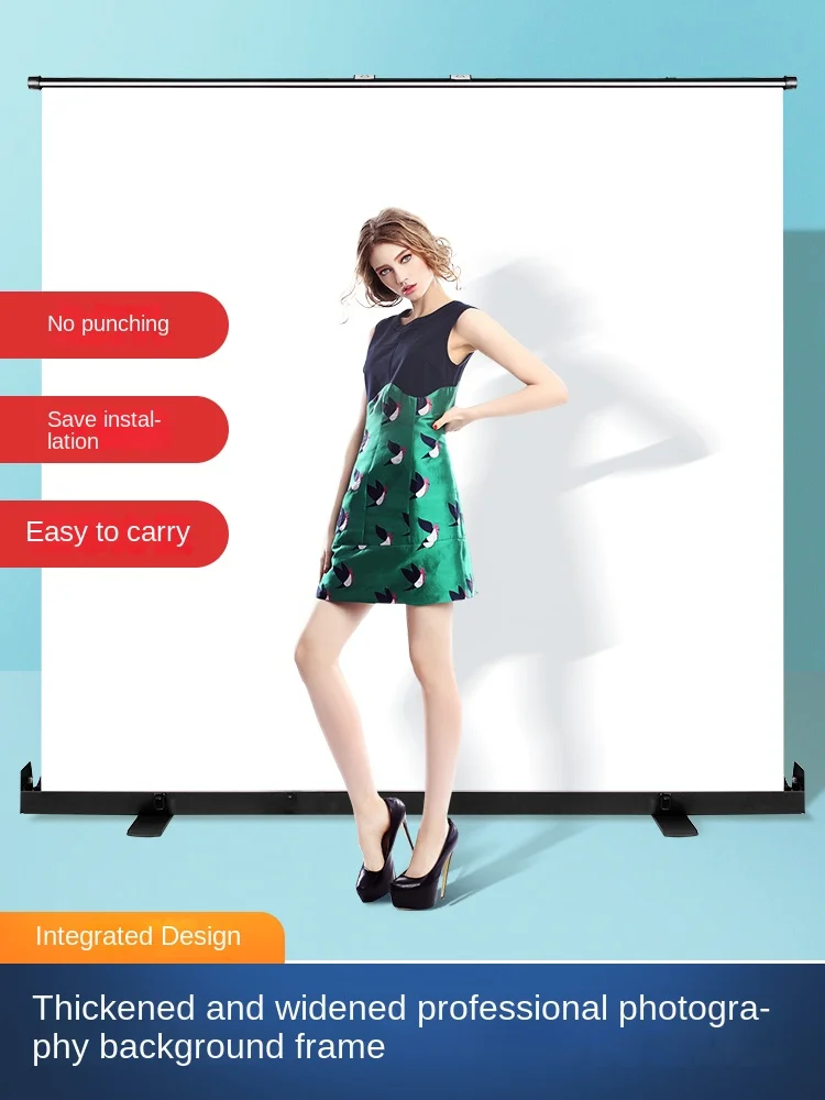 Photography-Portable-Floor-Screen-Background-Frame-Studio-Shot-Live ...
