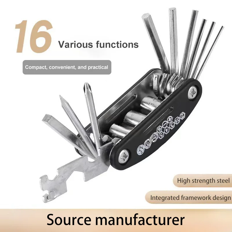 16-in-1-Mountain-Bike-Portable-Socket-Multipurpose-Wrench-Bicycle-Multi ...