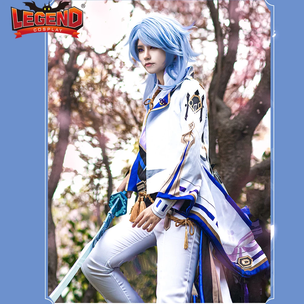 Game Genshin Impact Kamisato Ayato Cosplay Costume Kamisato Ayaka ...