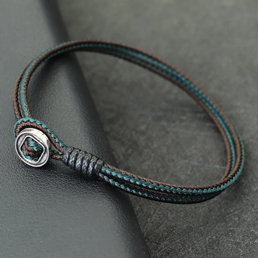 2024-Simple-Style-Grade-A-3mm-Thin-String-Bracelet-For-Men-Vintage ...