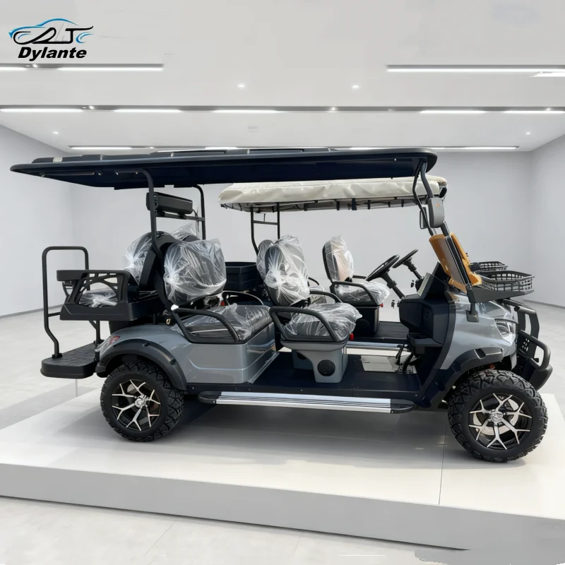 2025 New 2 4 6 8 Seater Electric Carts Utility Vehicle Off Road Buggy ...