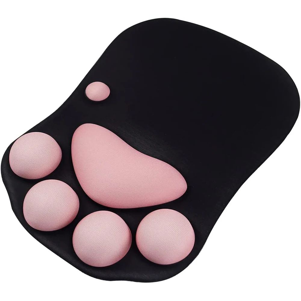 Cute-3D-Cat-Paw-Mouse-Pad-Soft-Silicone-Nonslip-Mouse-Mat-For-Office ...