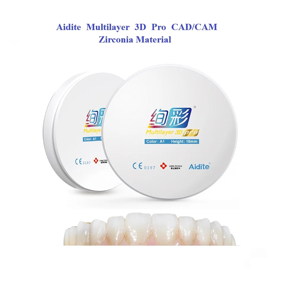 Aidite-Multilayer-3D-Pro-Zir-Zirconia-Dental-Zirconia-Zirconium-Block ...