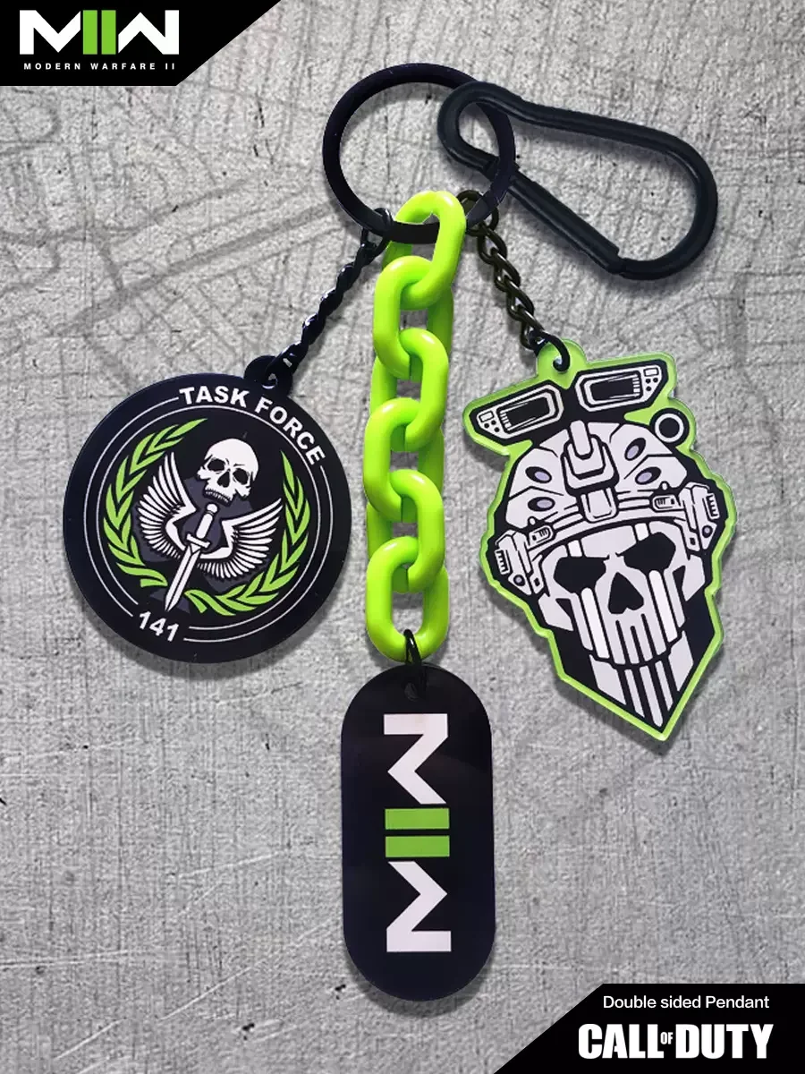 New-Quality-Call-of-Duty-19-Ghosts-Task-Force-141-COD19-Key-Ring ...