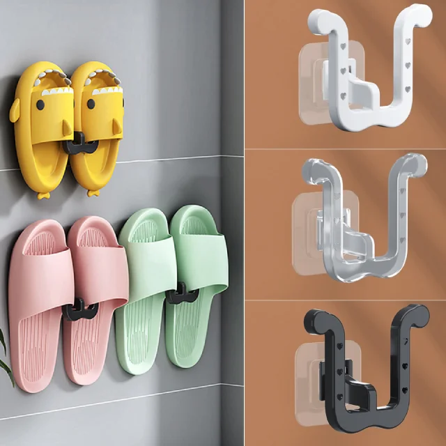 Slippers-Rack-No-Punching-Bathroom-Simple-Slipper-Hook-Toilet-Drainage ...