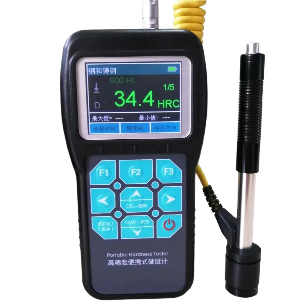 NDT230-Portable-Digital-Hardness-Tester-Metal-Hardness-Meter-360-Angle ...